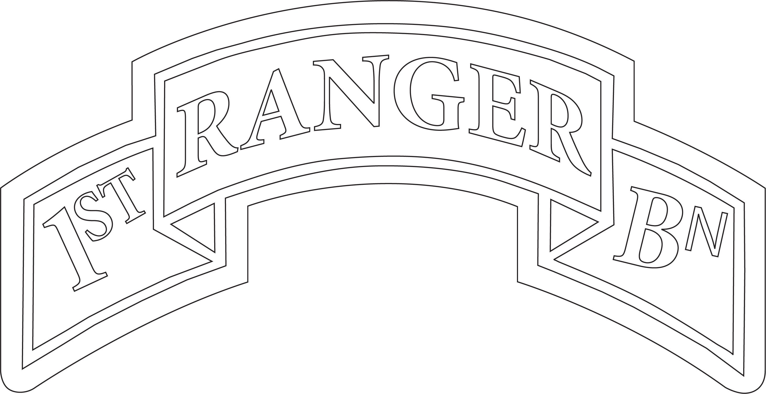 US ARMY 1st Ranger Battalion FREE .SVG FILE CNC and Laser Military ...