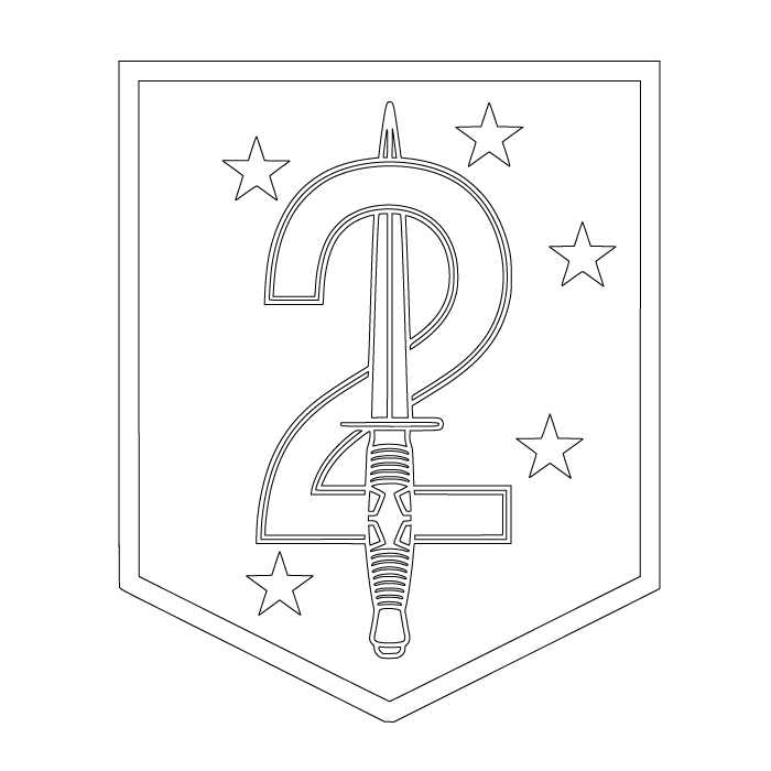2ND MARINE RAIDER BATTALION FREE .SVG FILE CNC and Laser Military ...